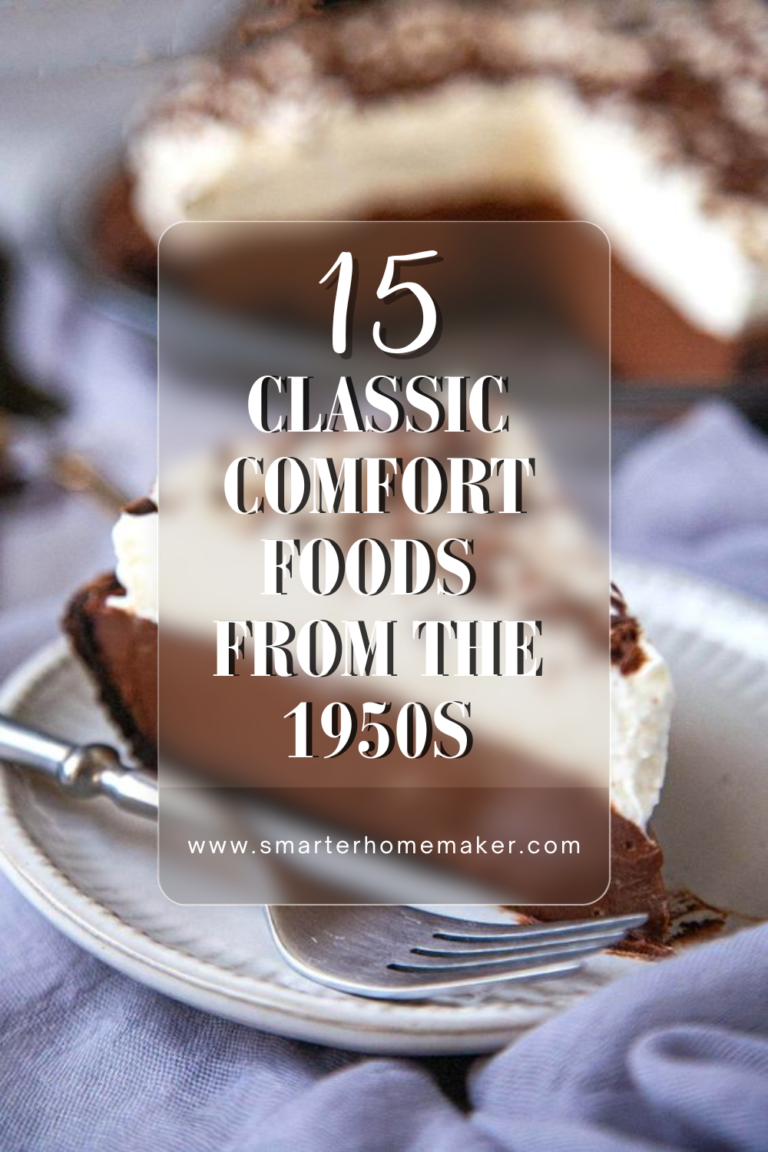 Classic Comfort Foods from the 1950s