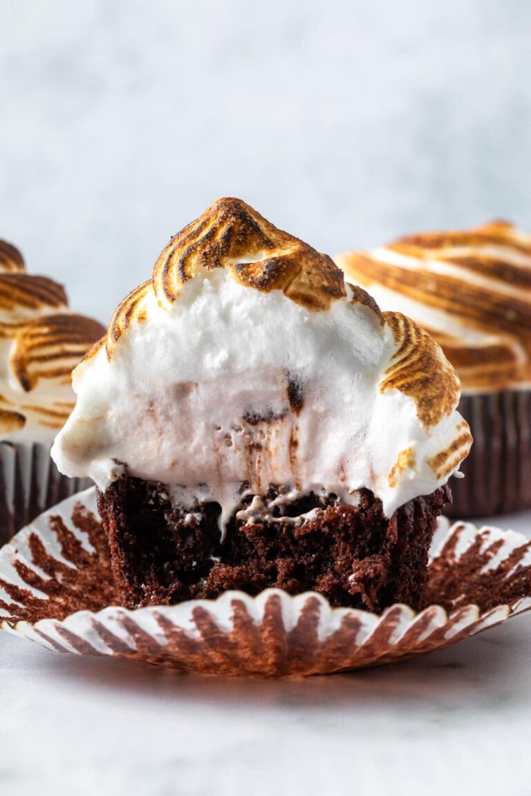 Classic Baked Alaska Dessert