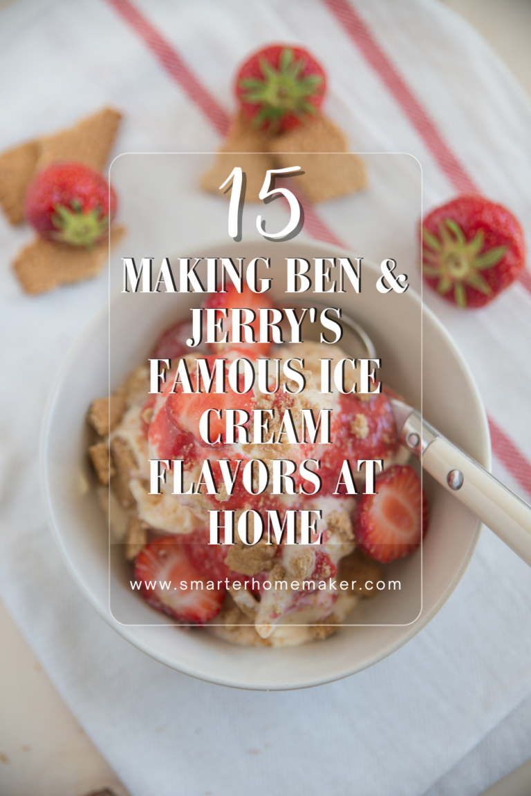 Making Ben & Jerry's Famous Ice Cream Flavors at Home