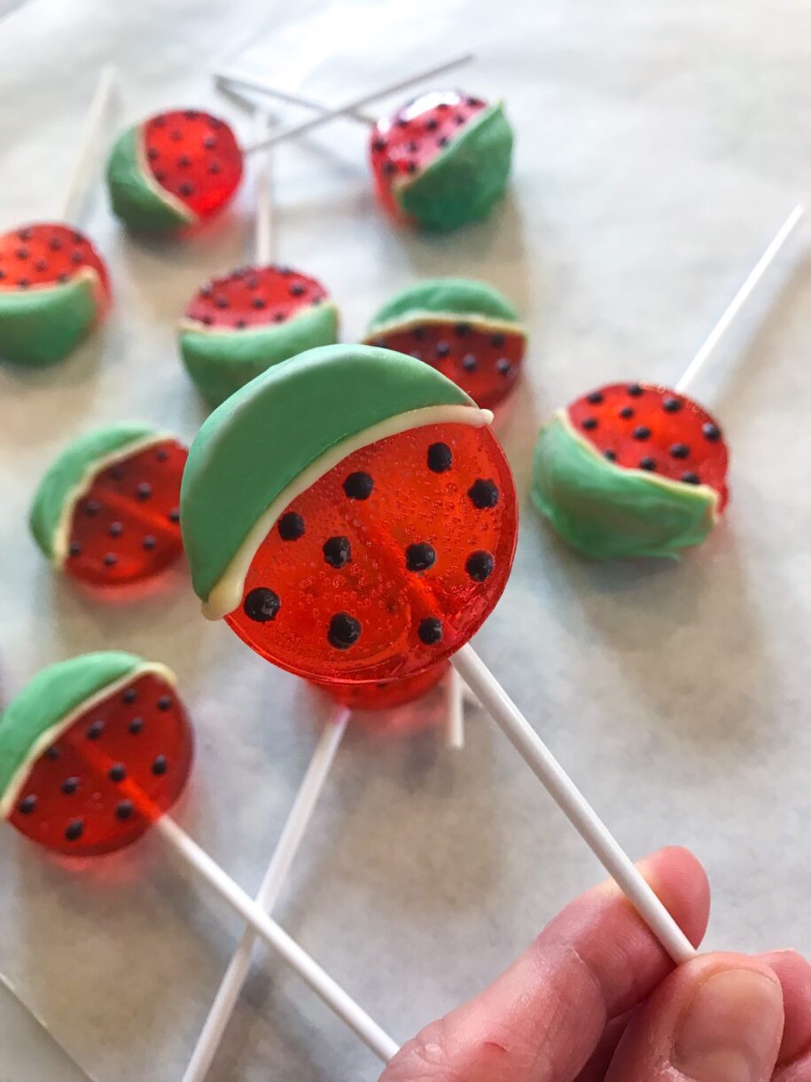 Simple Homemade Lollipops